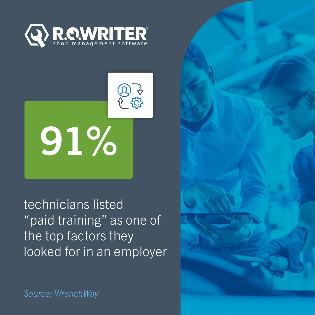 Planning an Auto Technician Training Program for Your Shop | R.O. Writer